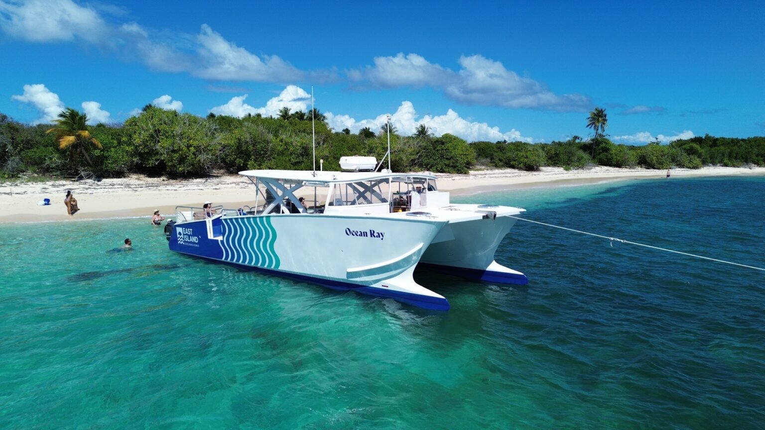 Ocean Ray Private Power Catamaran | Search Scuba